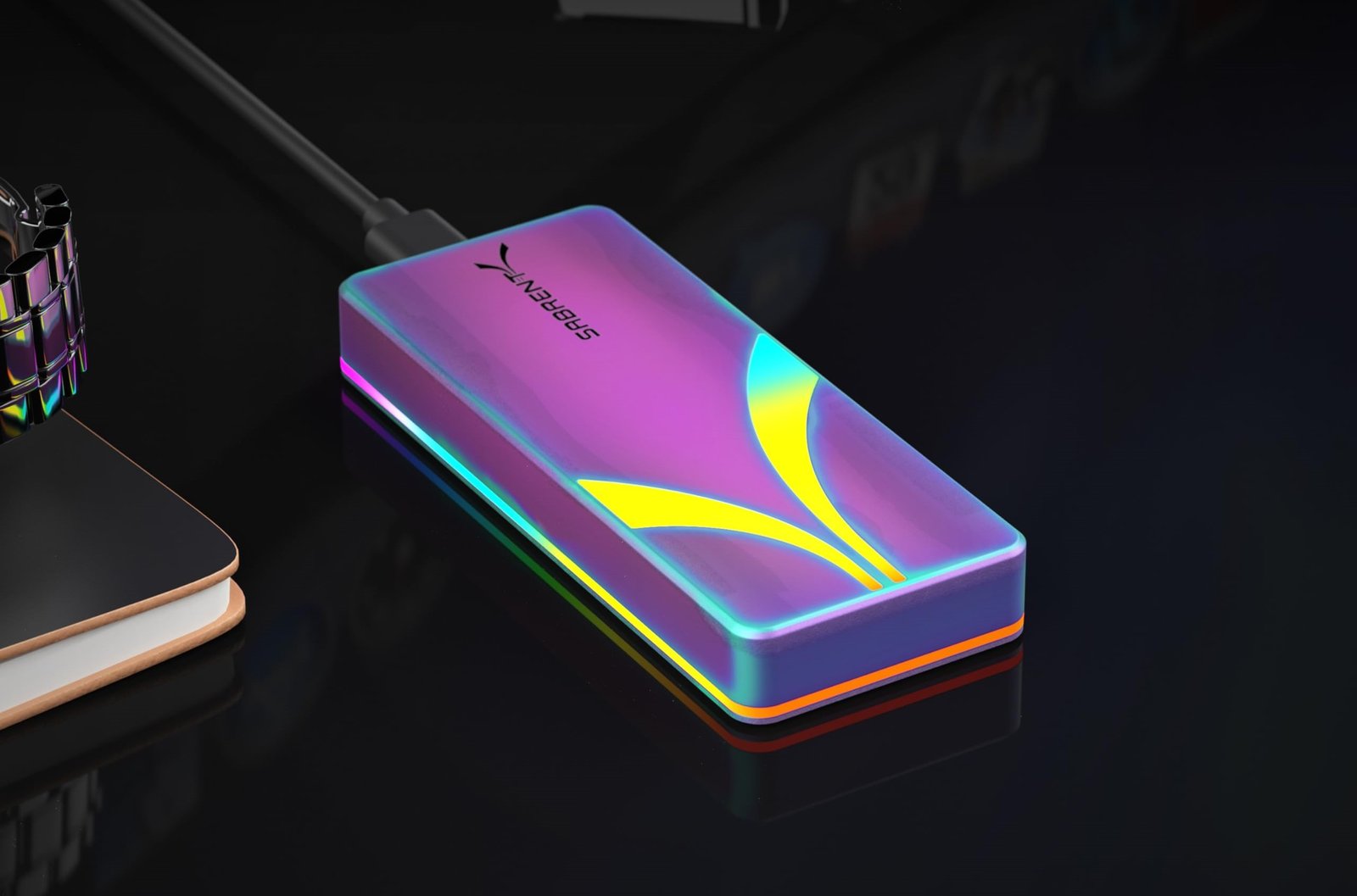 Sabrent Launched Rocket RGB USB-C 20Gbps M.2 SATA/NVMe SSD Enclosure ...