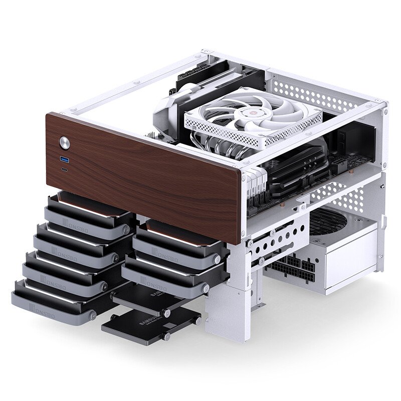 Jonsbo Unveils N4 Series: Cube-shaped Micro-ATX Cases for DIY NAS ...