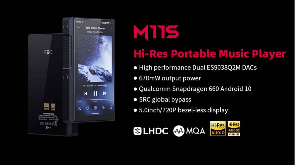 FiiO M11S Portable Audio Player, Only $384 for a Short Time - XiaomiToday