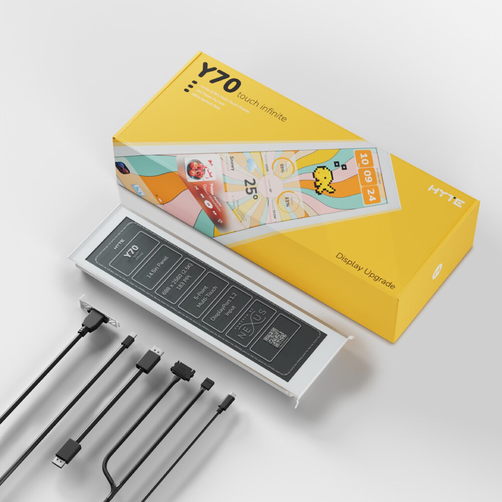 HYTE Unveils Next-Generation Y70 Touch Infinite Case and Display ...