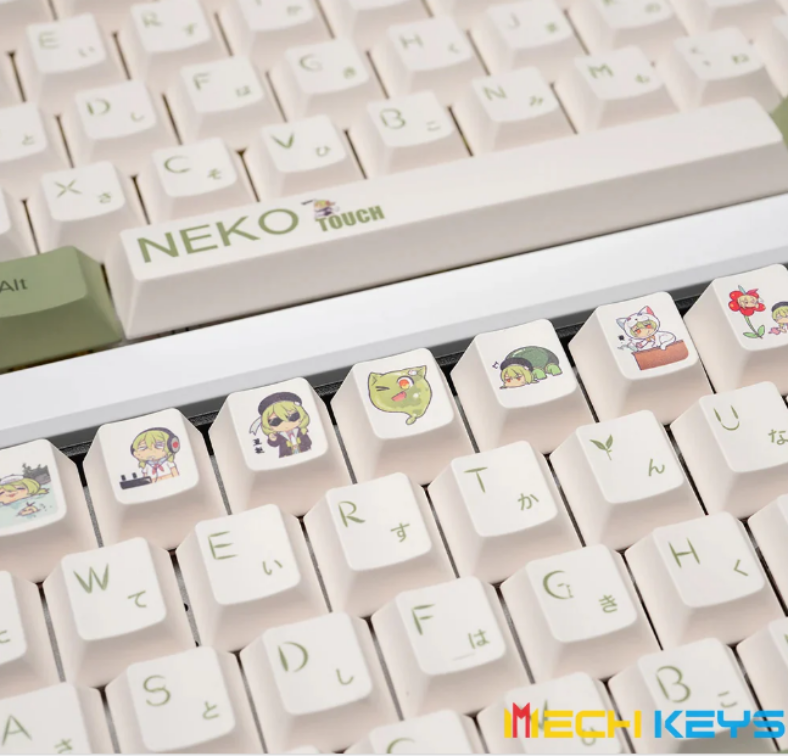 UTYPING Unveils New NEKOTOUCH Keycaps In Cherry Profile