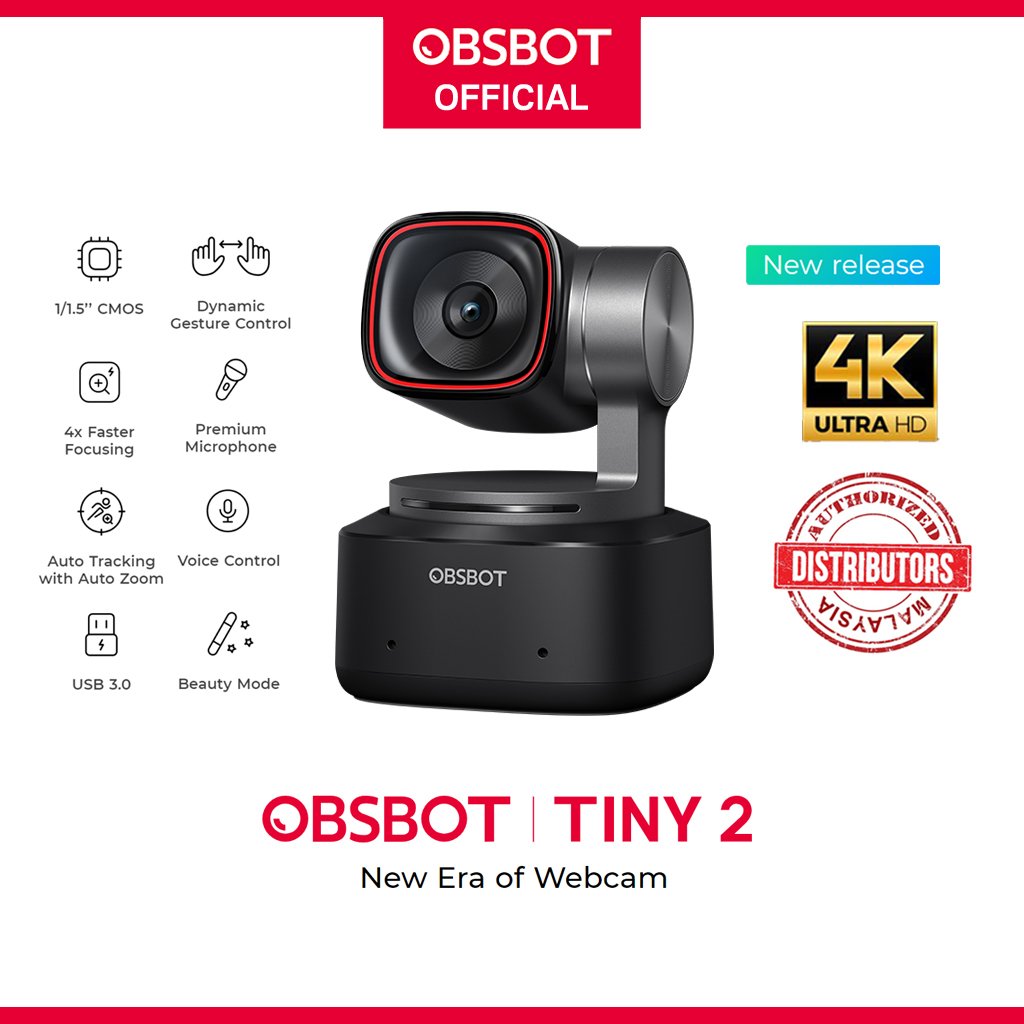 Obsbot Tiny 2 and Obsbot Meet 4K Now at Unbeatable Prices