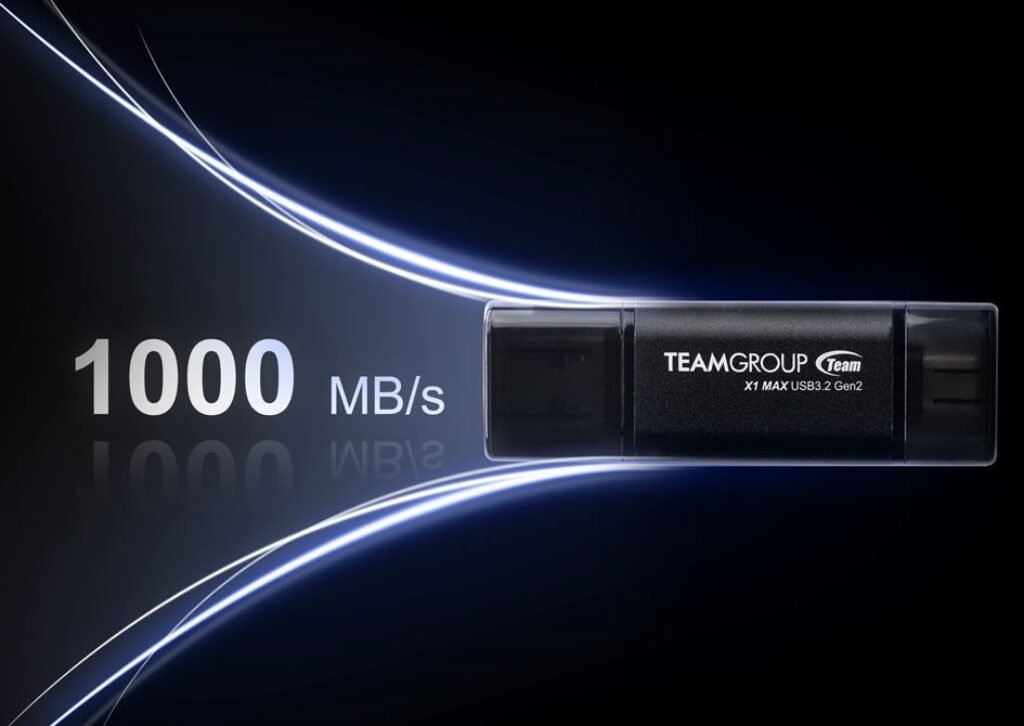 TEAMGROUP Unveils the X1 MAX USB 3.2 Gen2 x1 Flash Drive - XiaomiToday