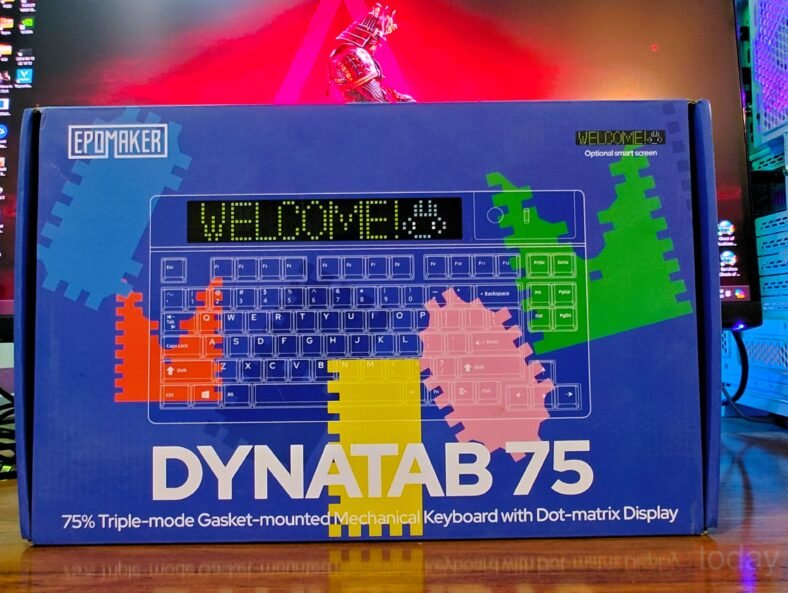 Epomaker DynaTab 75X Review - Mechanical Keyboard With Dot-Matrix ...