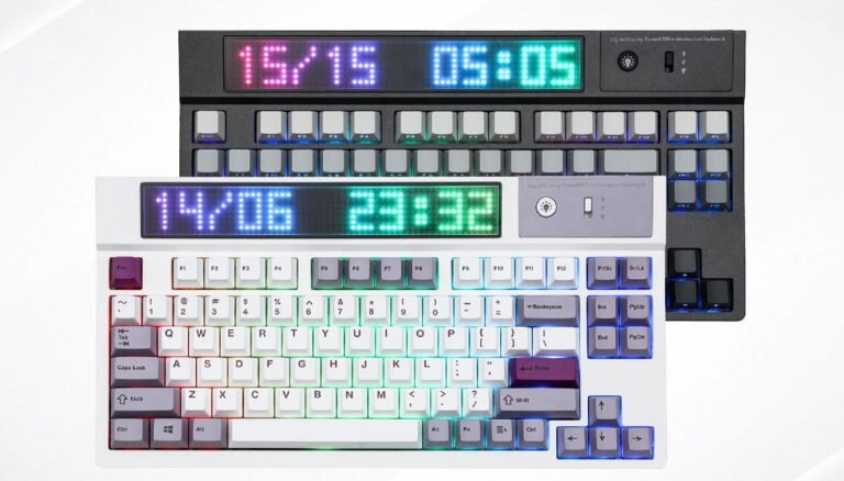 Epomaker DynaTab 75X Review - Mechanical Keyboard With Dot-Matrix ...