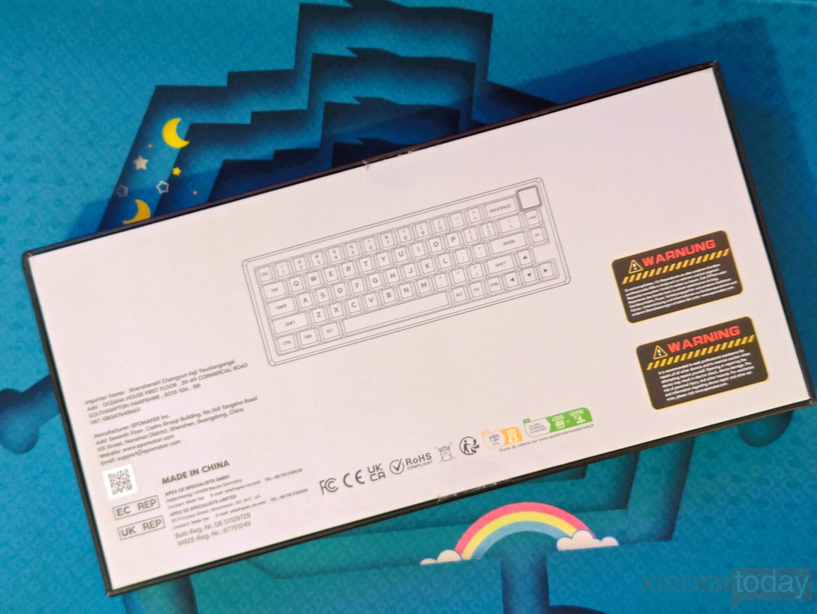 EPOMAKER MS68 Mechanical Keyboard Review - XiaomiToday