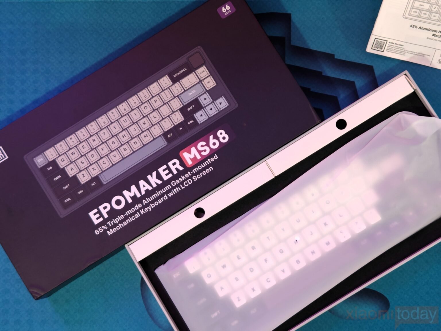 EPOMAKER MS68 Mechanical Keyboard Review - XiaomiToday