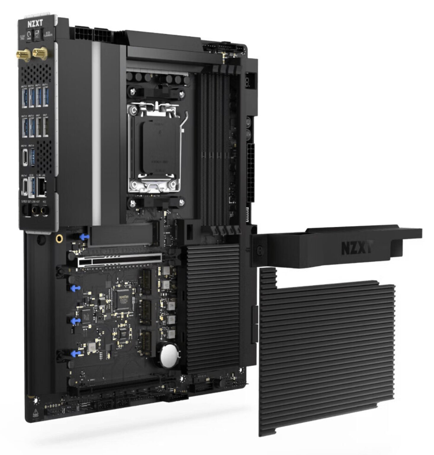 NZXT Unveils N9 X870E ATX Motherboard, Optimized for AMD Ryzen 9000 ...