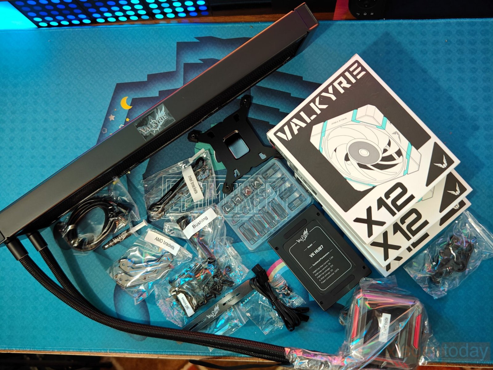 Valkyrie SYN 360 Review: AIO Liquid Cooler with 2.4" LCD Screen ...