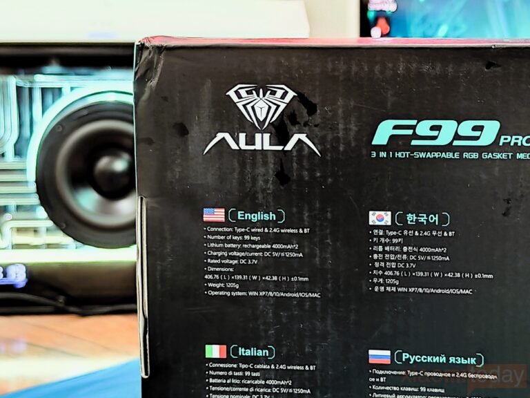 AULA F99 Pro Review - Tri-Mode Mechanical Keyboard with Knob and ...