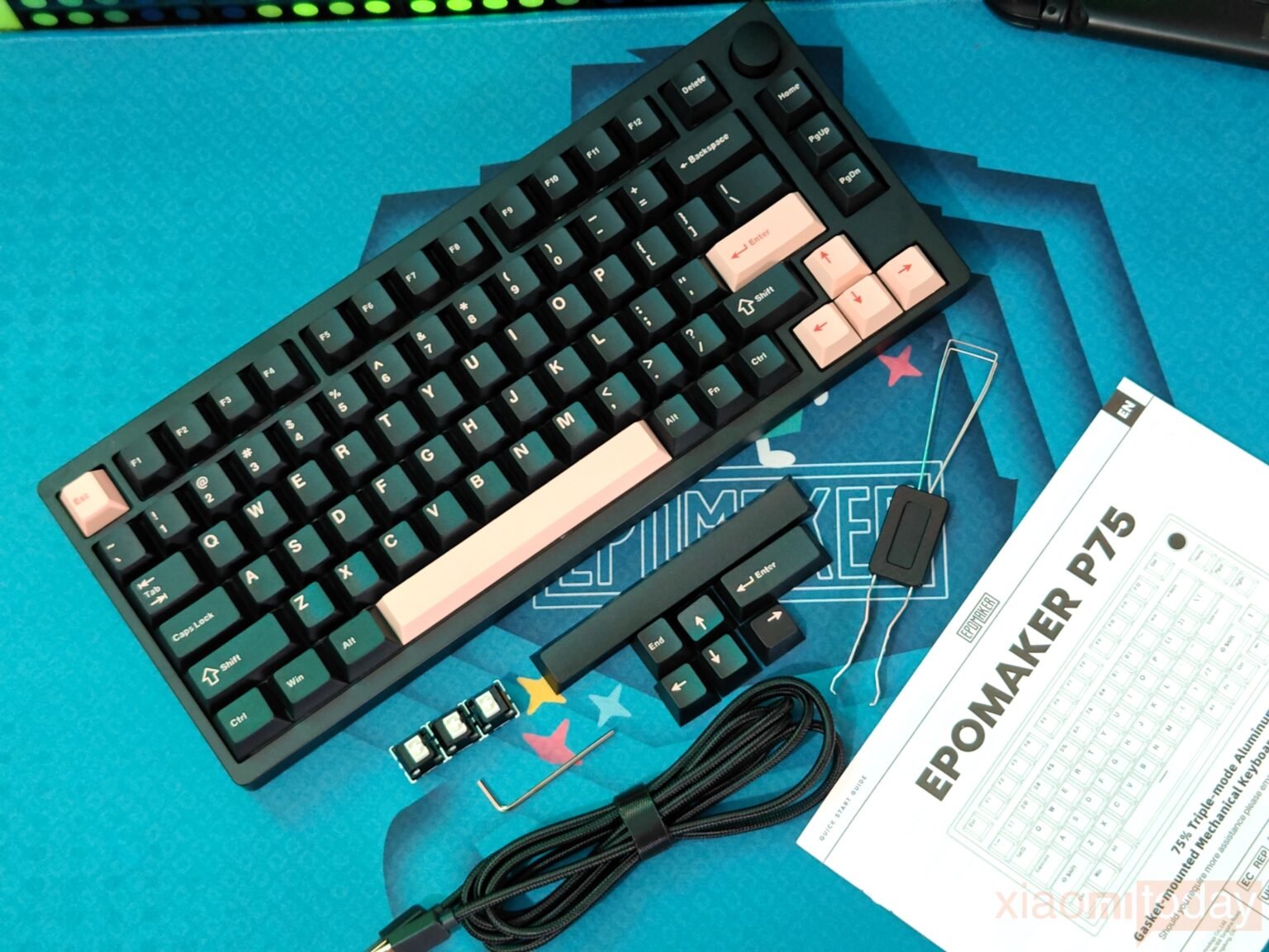 EPOMAKER P75 Aluminum Mechanical Keyboard Review - XiaomiToday