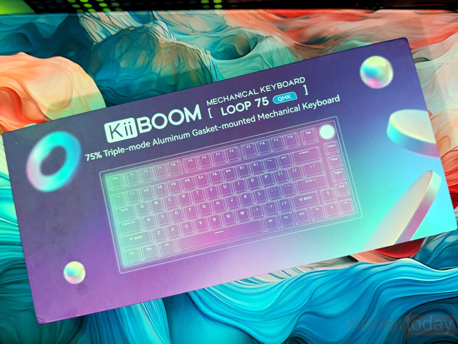 KiiBoom Loop75 Aluminum Mechanical Keyboard Review - XiaomiToday