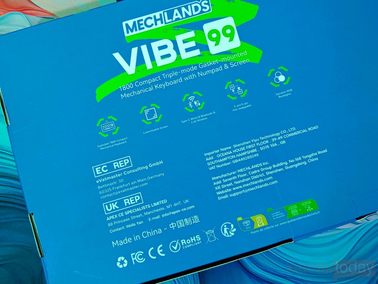 MechLands Vibe99 Review - Full-Size Mechanical Keyboard With 1.06 ...
