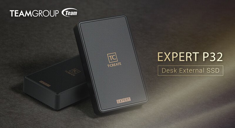 TeamGroup Launches T-CREATE EXPERT P32 External SSD with Massive Storage and High-Speed ...