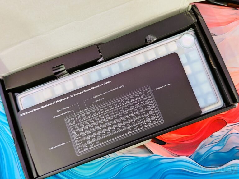 AULA F75 Review - 75% Wireless Mechanical Keyboard - XiaomiToday