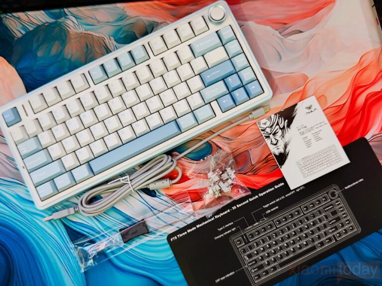 AULA F75 Review - 75% Wireless Mechanical Keyboard - XiaomiToday