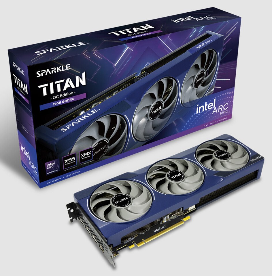 SPARKLE Launches Intel Arc B-Series Graphics Cards with High-Resolution ...