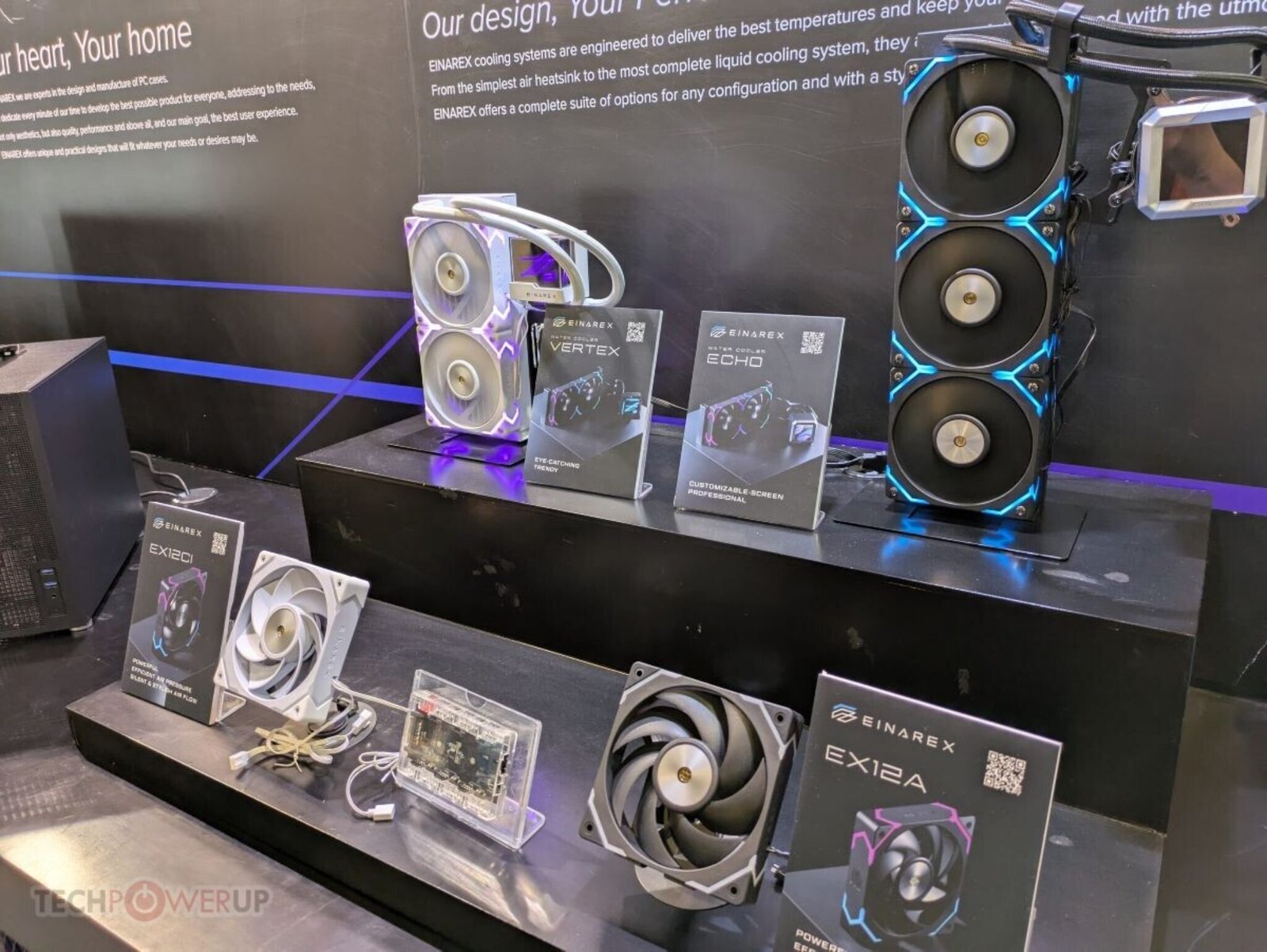 EINAREX Unveils New Fans, AIO CLCs, and CPU Air Coolers at CES 2025 ...