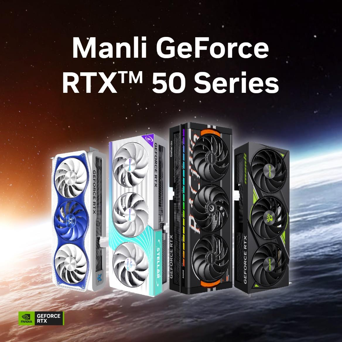 Manli Unveils GeForce RTX 5090 and RTX 5080 Graphics Cards with ...