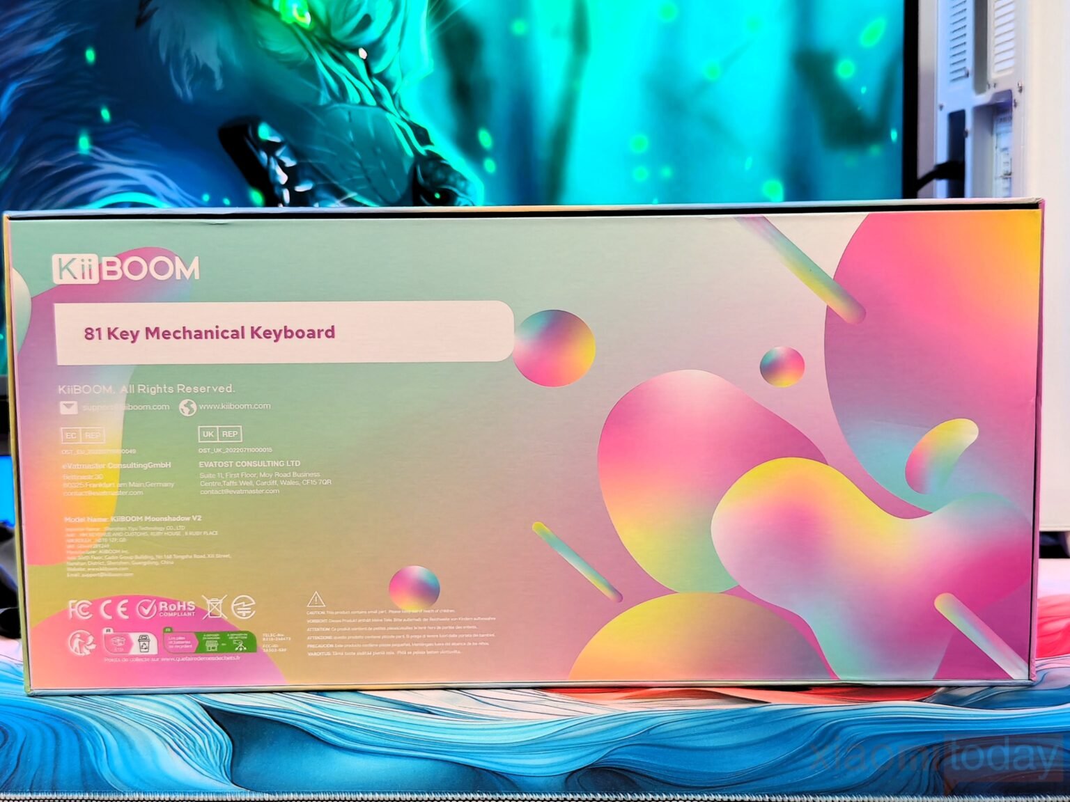 KiiBOOM Moonshadow V2 Review: 75% Wireless Aluminum QMK&VIA Keyboard - XiaomiToday