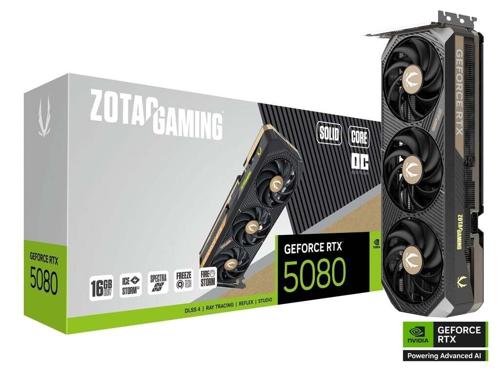 ZOTAC Introduces Slimmer SOLID CORE Graphics Cards with RTX 50-Series ...