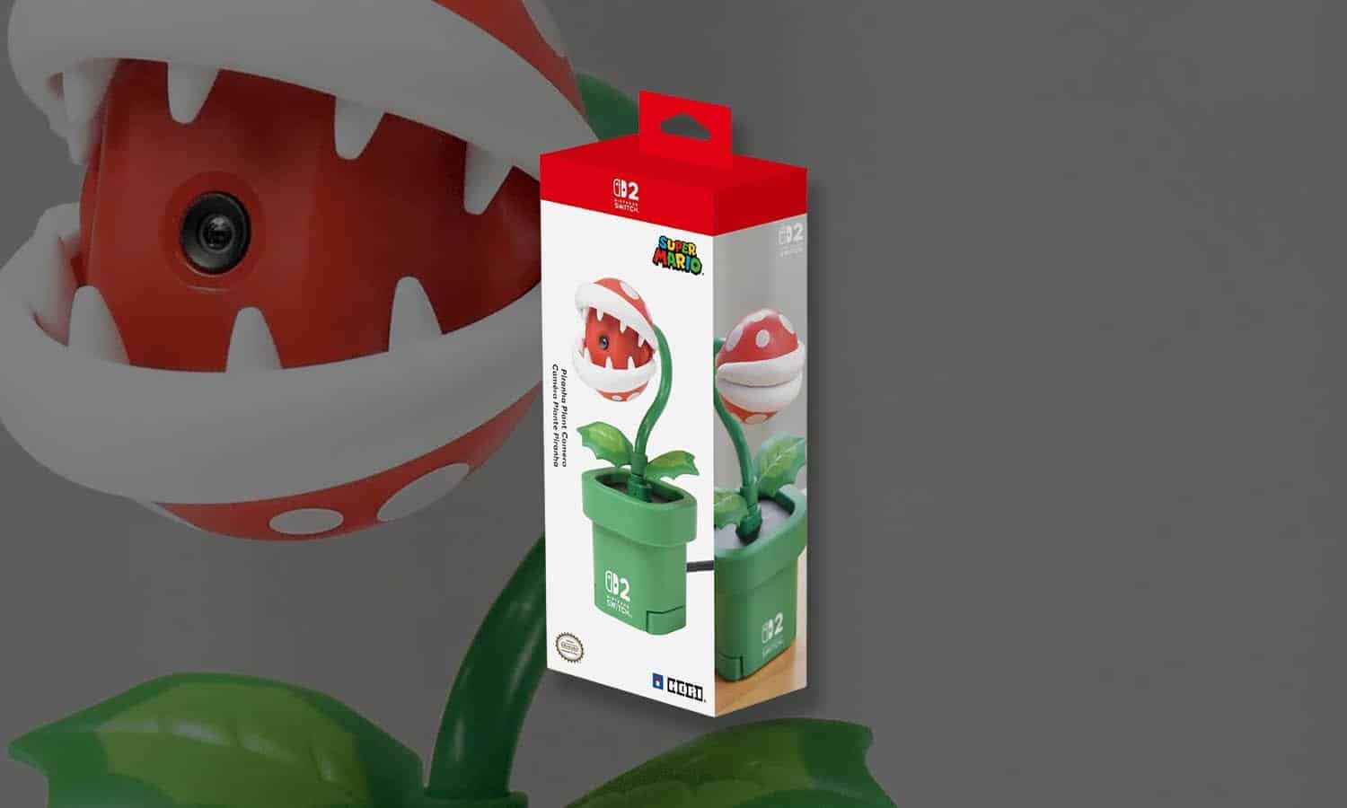 Hori Unveils Nintendo Switch 2 Camera Peripheral Featuring Piranha ...