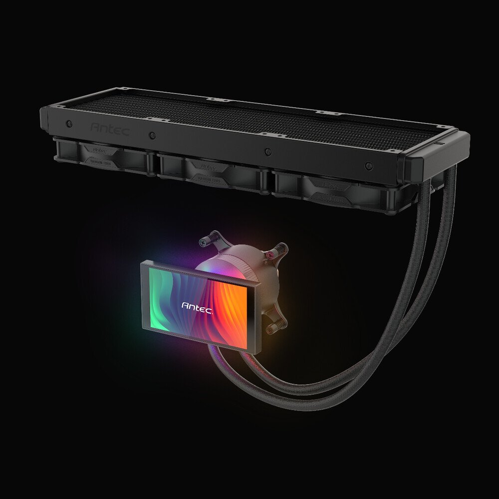 Antec Introduces Vortex View AIO Liquid Cooler with 360-Degree Display ...