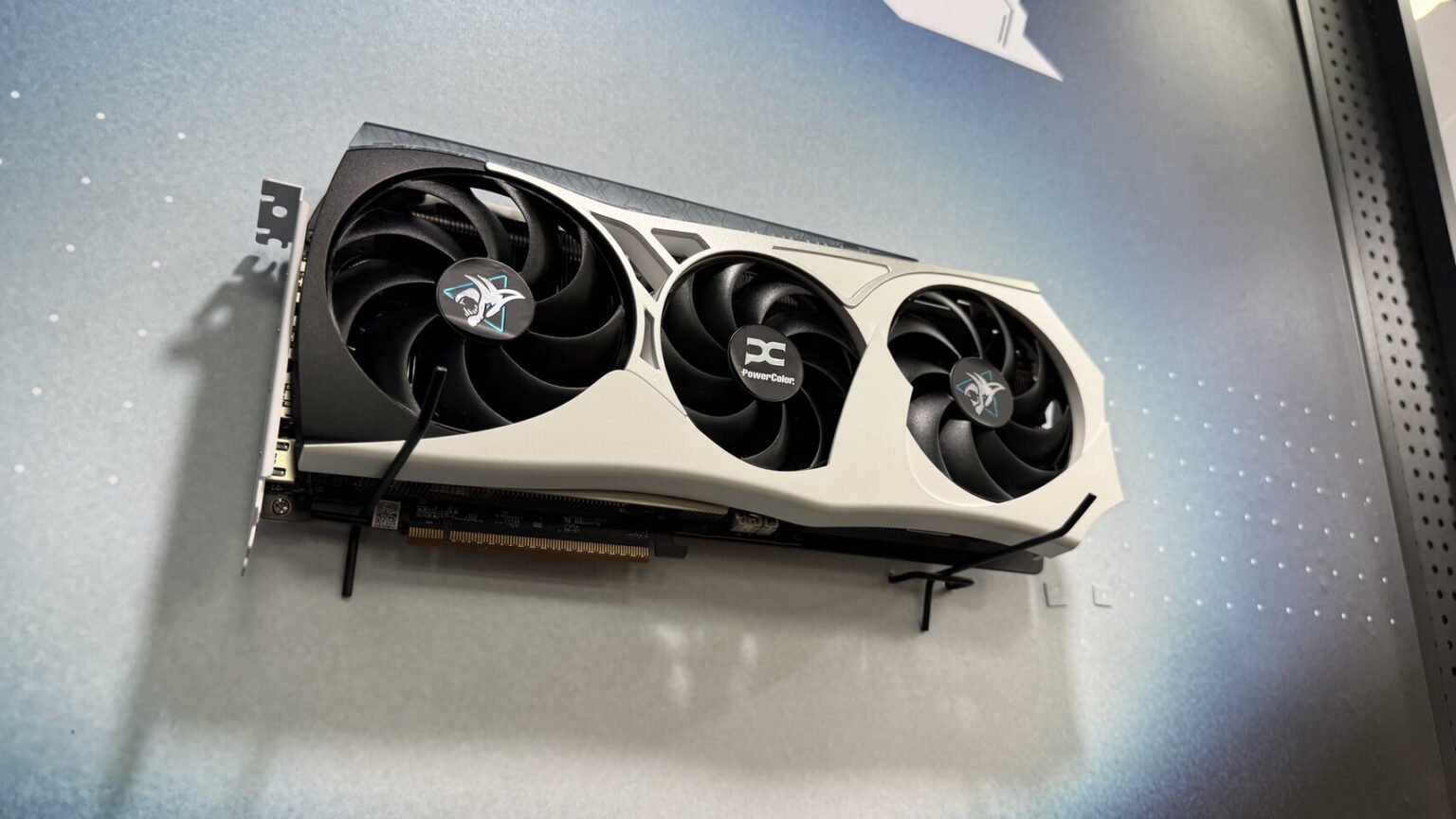 PowerColor Showcases White and Gray Graphics Card with New 'REVA ...