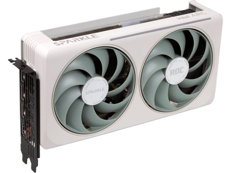 Sparkle Introduces B580 ROC Luna OC Ultra Graphics Card with All-White ...