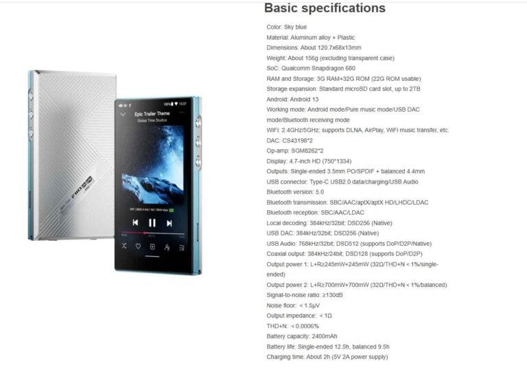 FiiO JM21 Portable DAP Player Deal Is Too Good to Ignore - XiaomiToday