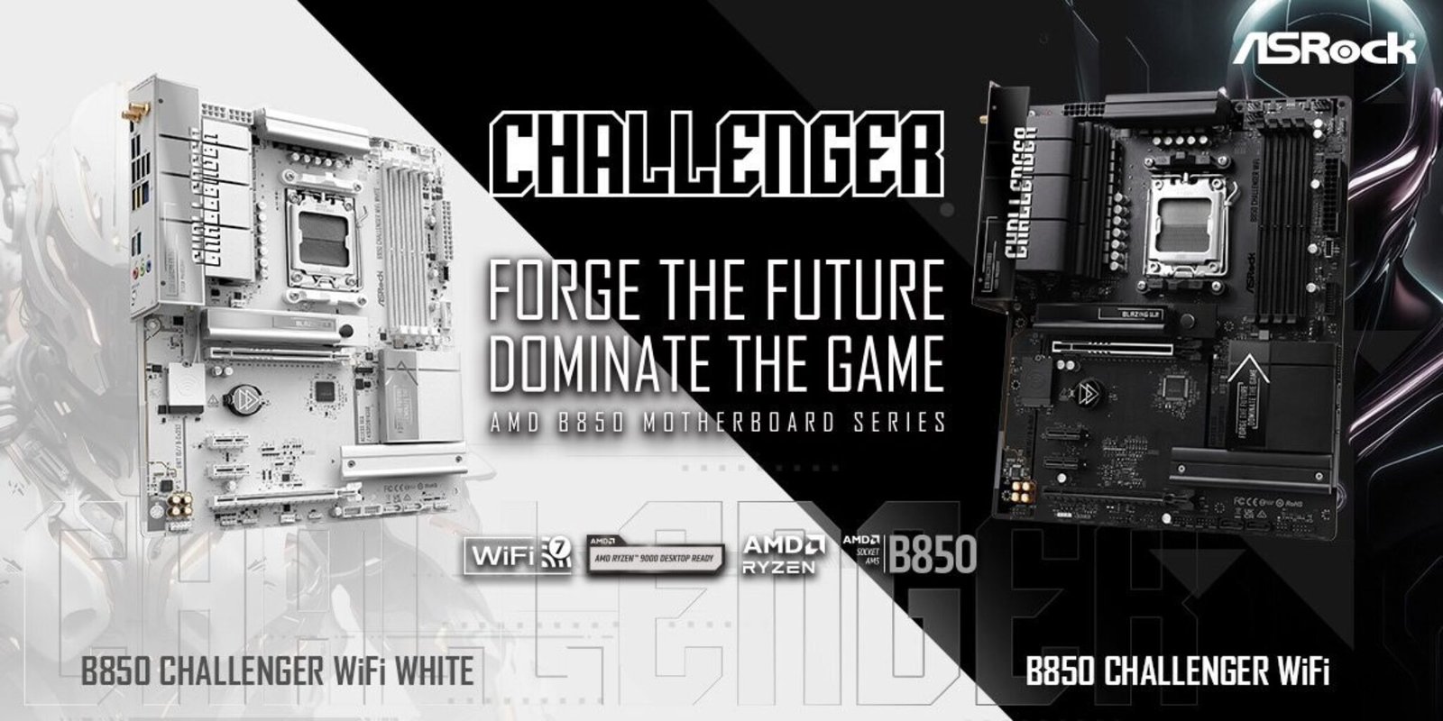 ASRock Launches B850 Challenger WiFi Motherboards for AMD AM5 Platform - XiaomiToday