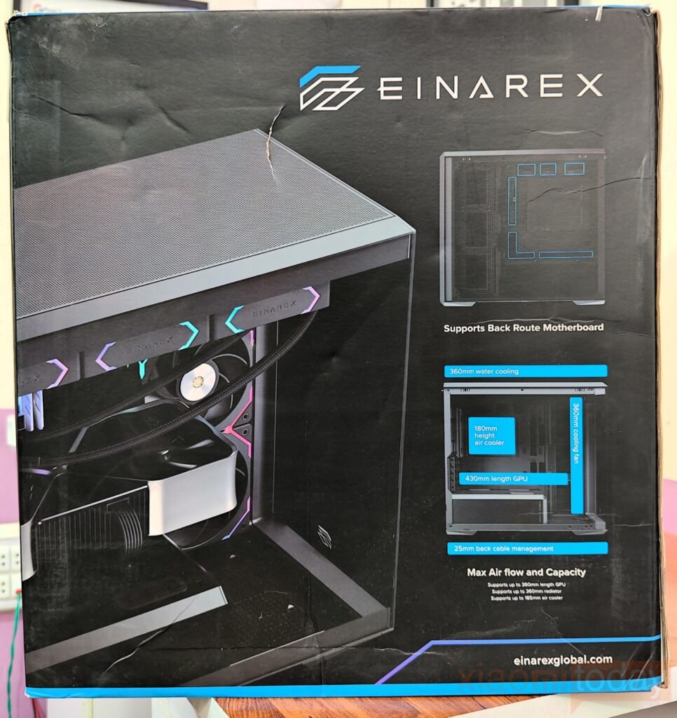 Einarex Zenith ZM800 Review: Full Panoramic mATX PC Case - XiaomiToday