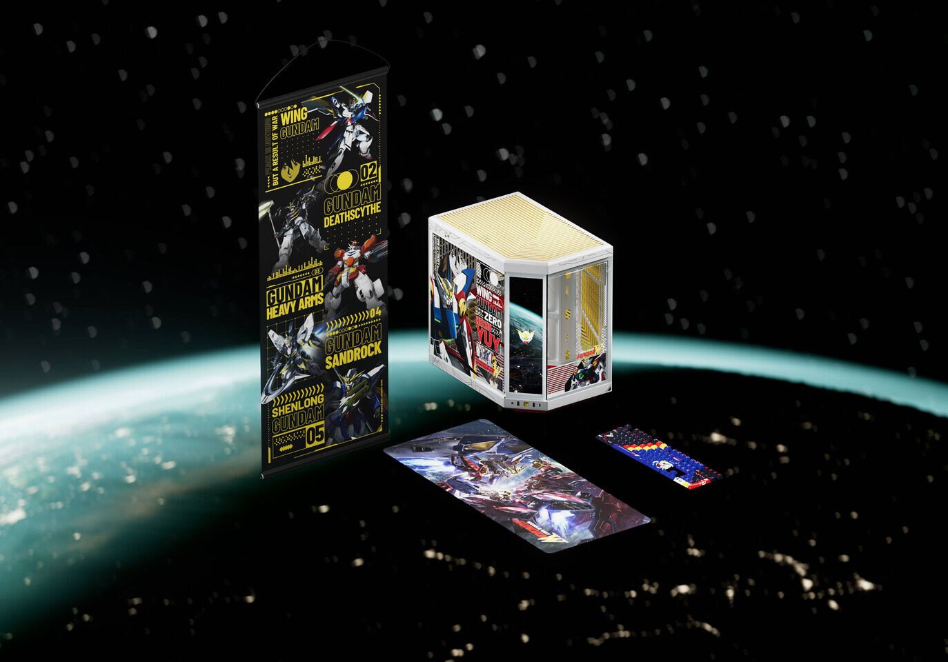 HYTE and Bandai Namco Unveil Limited Edition Gundam Wing PC Components ...