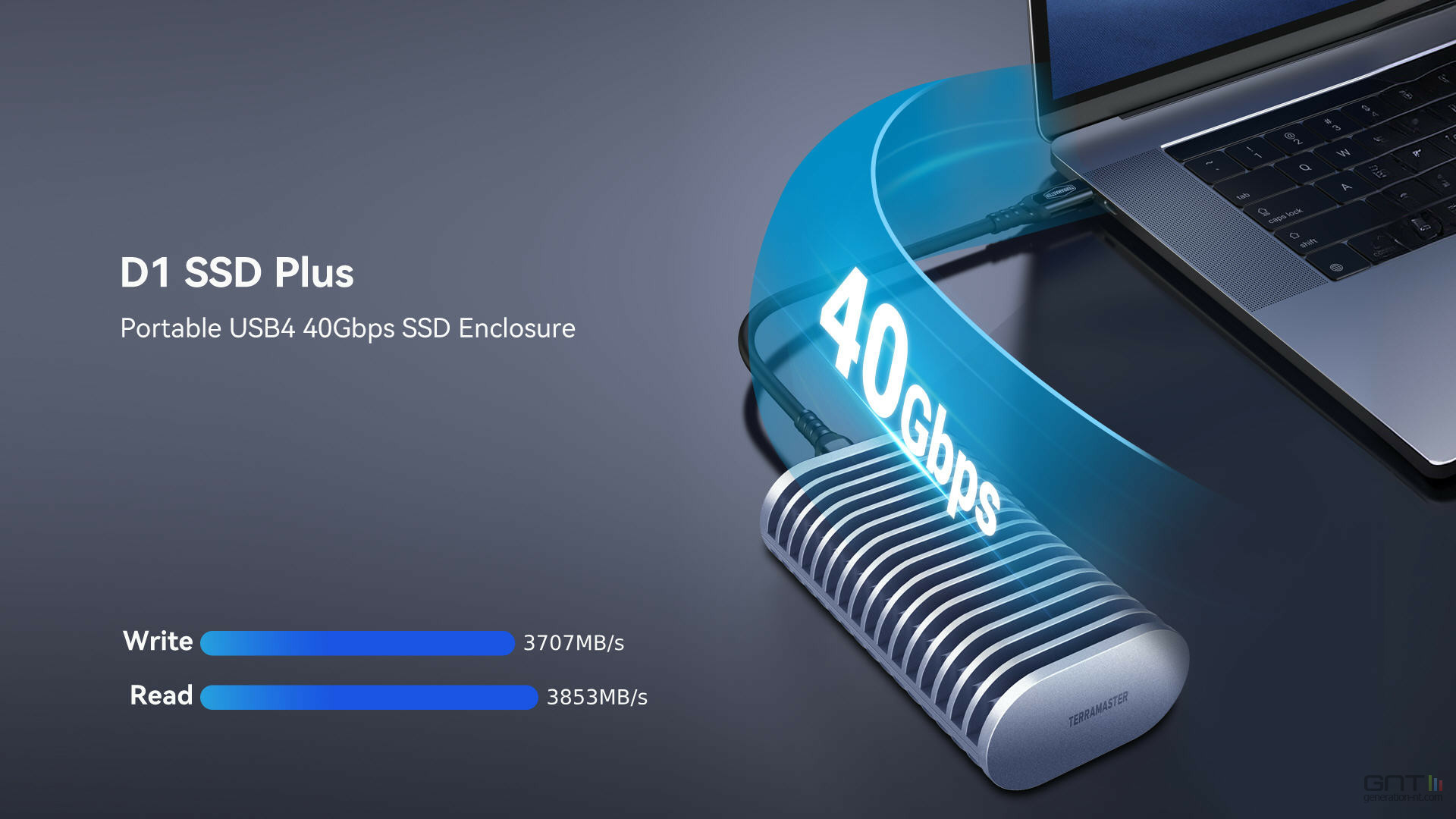 TerraMaster Releases D1 SSD Plus USB4 Enclosure for High-Speed Portable ...