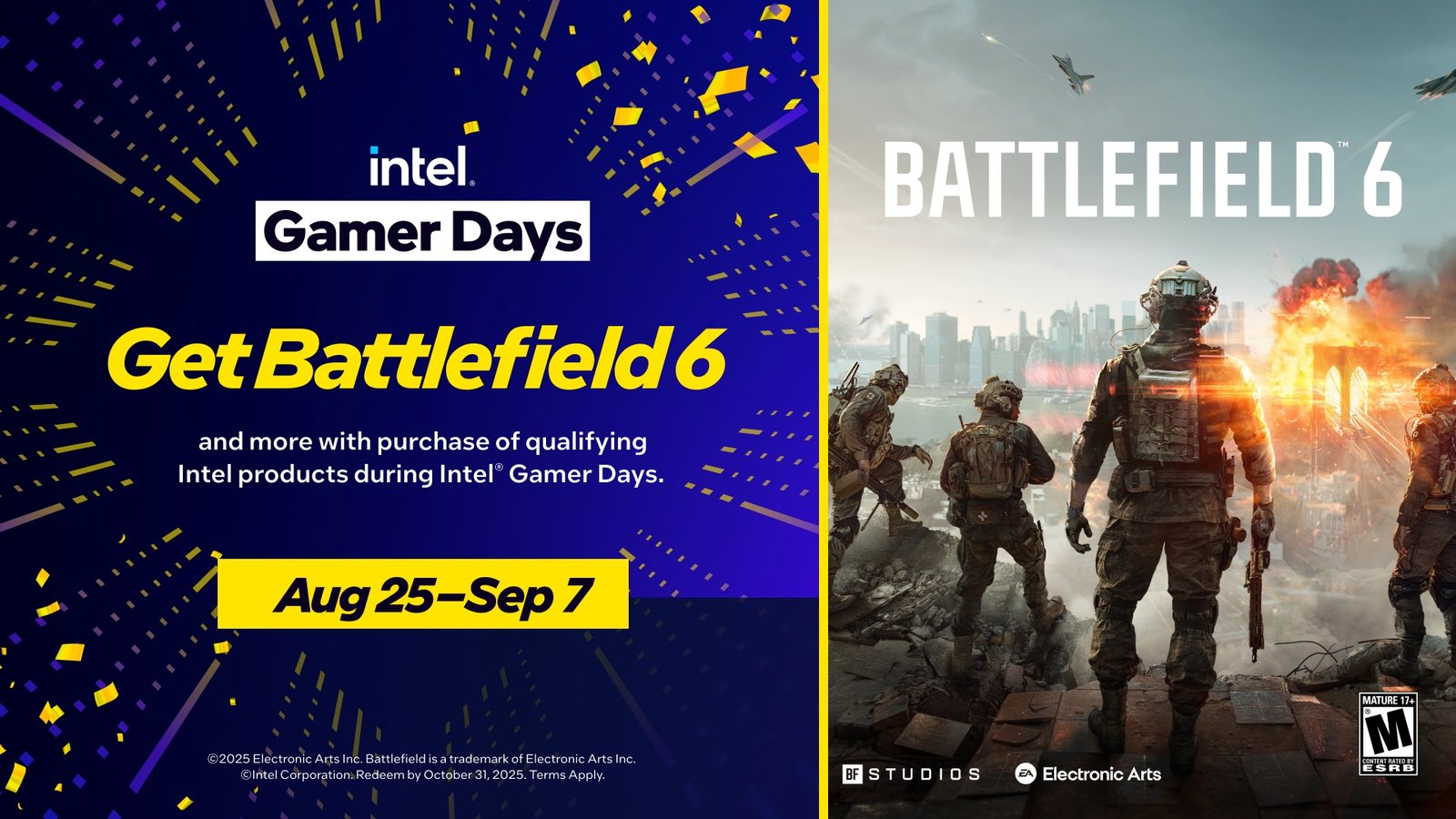Intel Gamer Days Promotion Brings CPU Discounts and Free Battlefield 6 ...