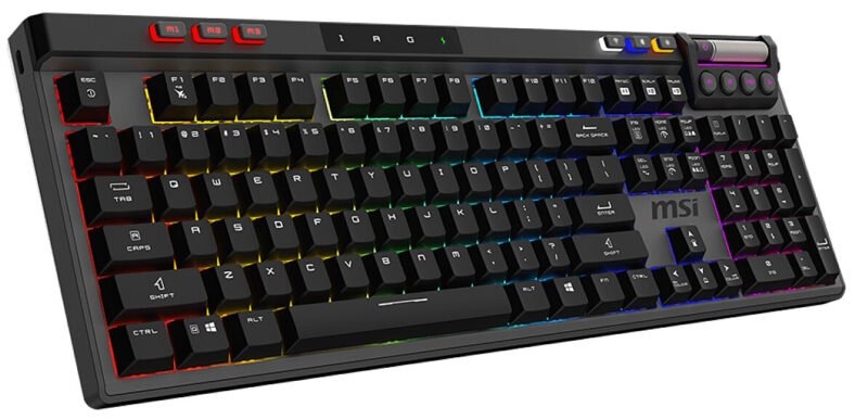 MSI STRIKE PRO WIRELESS Mechanical Gaming Keyboard Debuts with Silent ...