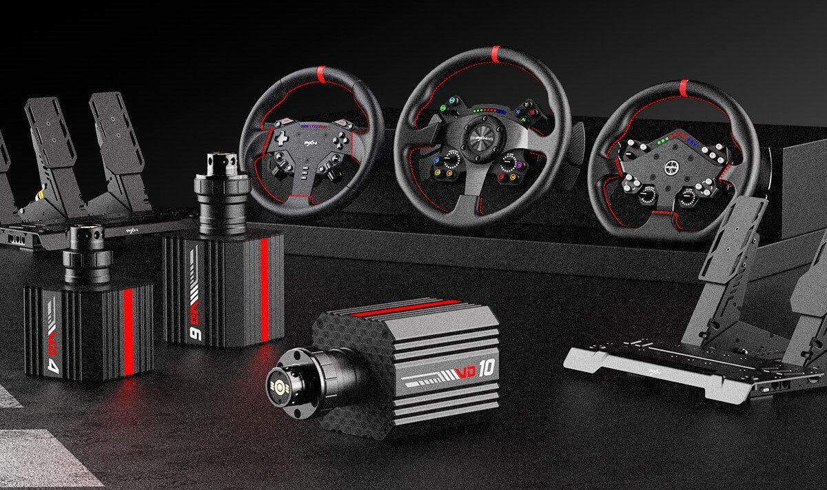 PXN Launches VD Series Direct Drive Bases and Steering Wheels for Sim ...