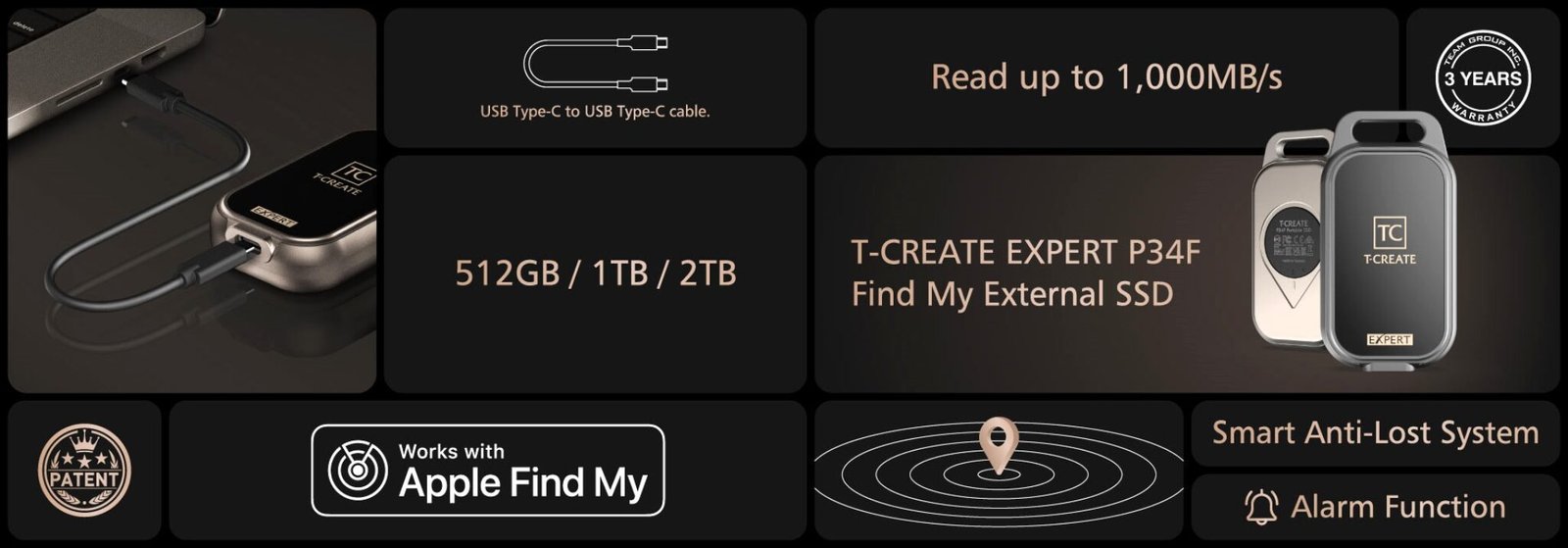 TeamGroup Launches T-Create Expert P34F: First External SSD with Apple ...