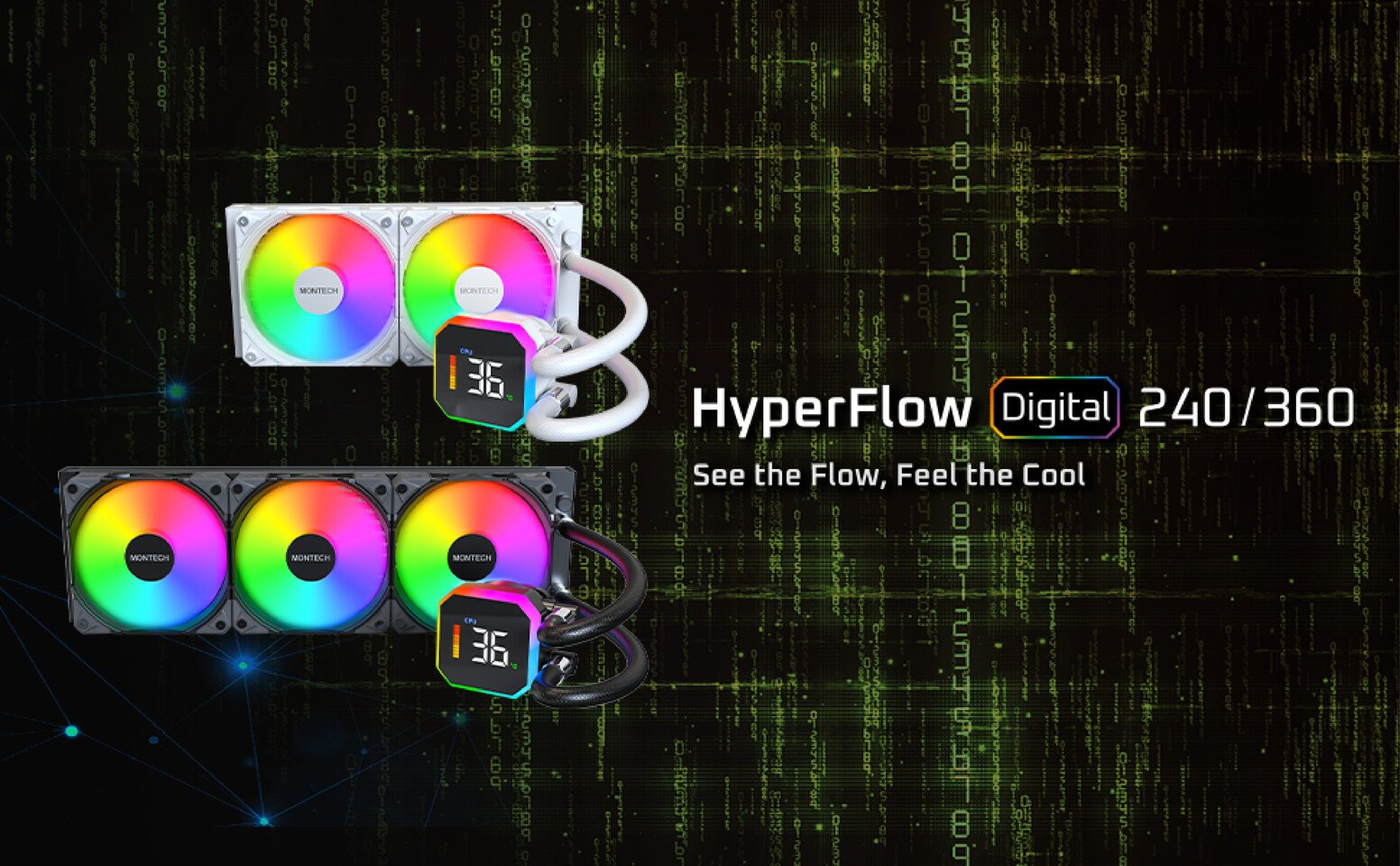 MONTECH Introduces HyperFlow Digital AIO Series and E28 Performance ...