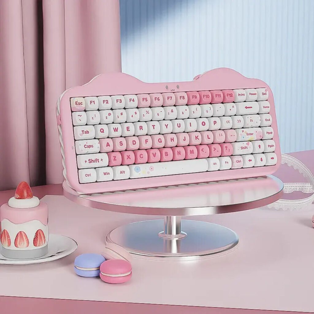 YUNZII C75 Cake Meow Mechanical Keyboard Launches with 75% Layout and Tri-Mode Connectivity ...