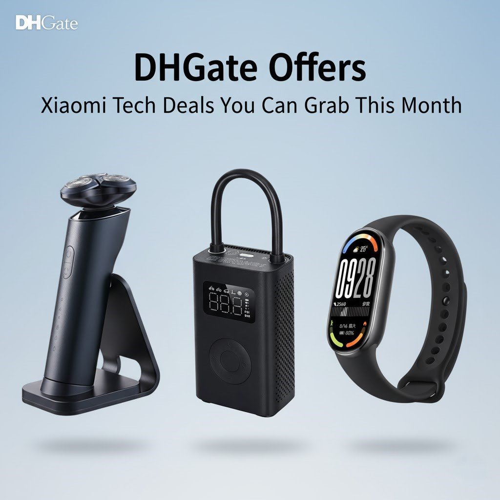 DHGate Offers on Xiaomi Smart Band 10, Mini Air Compressor, and S700 ...