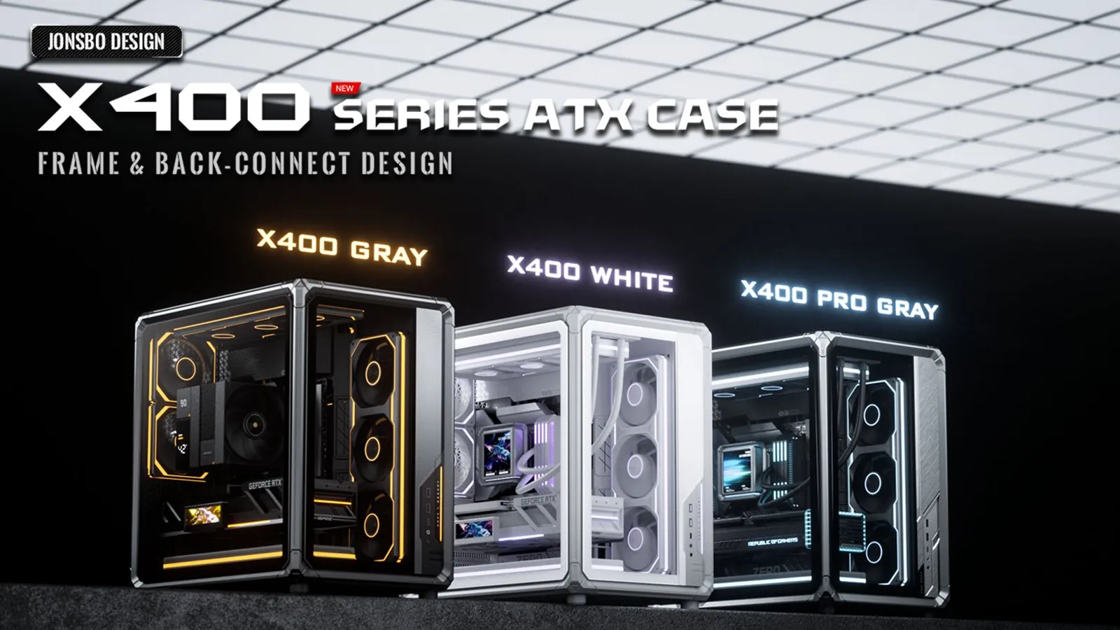 JONSBO Announces X400 Series PC Chassis with 68 L Volume and Dual ISM ...