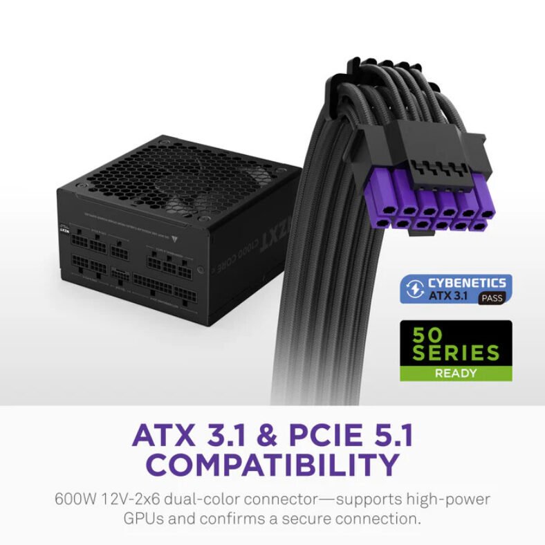 NZXT Launches C Series Gold Core ATX 3.1 Power Supplies with 12V-2x6 ...