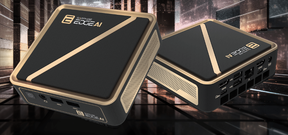 SAPPHIRE Launches EDGE AI Series Mini PCs with AMD Ryzen AI 300 ...