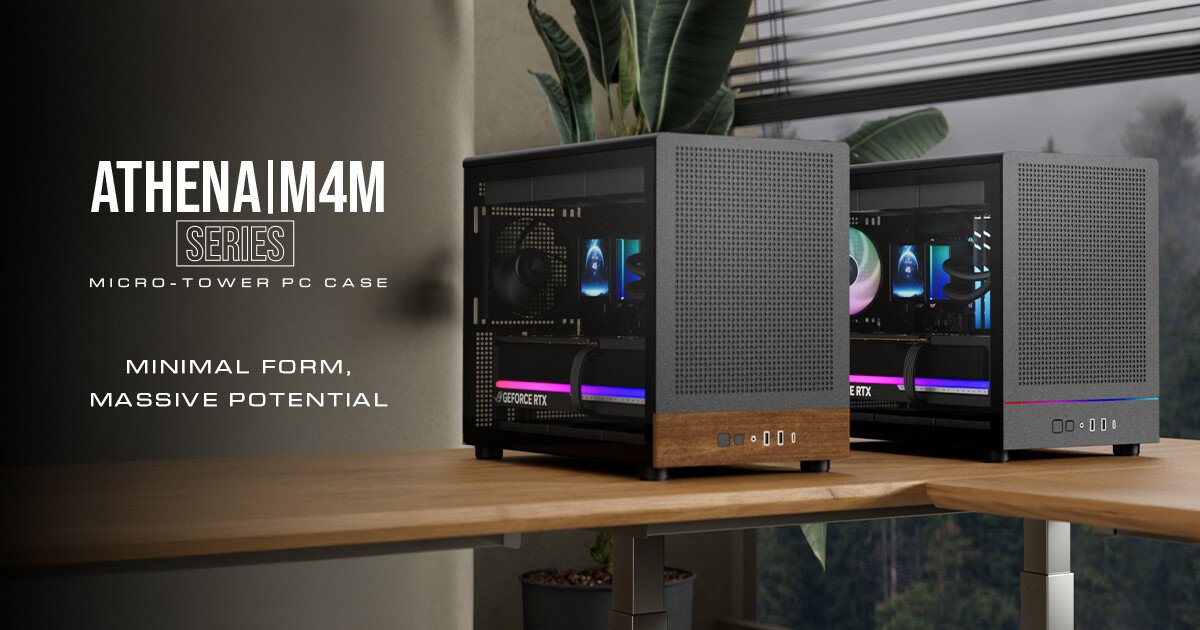 GAMDIAS Launches ATHENA M4M Series Micro-Tower BTF Cases - XiaomiToday