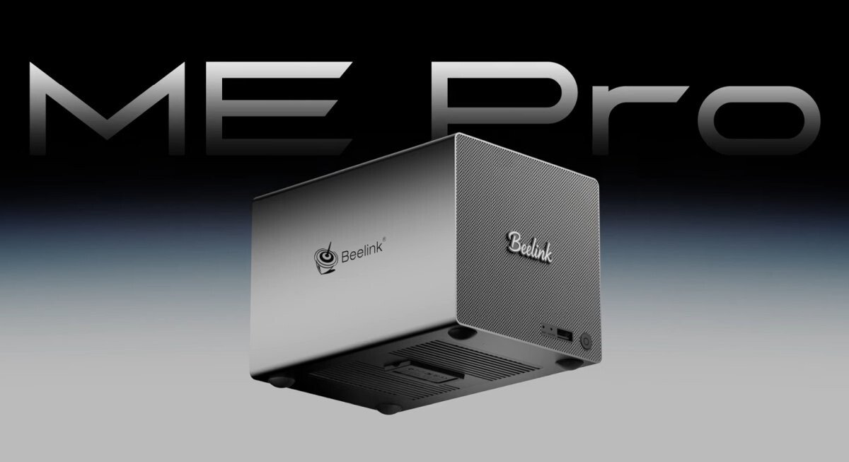 Beelink Teases ME Pro Modular NAS and Mini PC Hybrid Ahead of Official ...