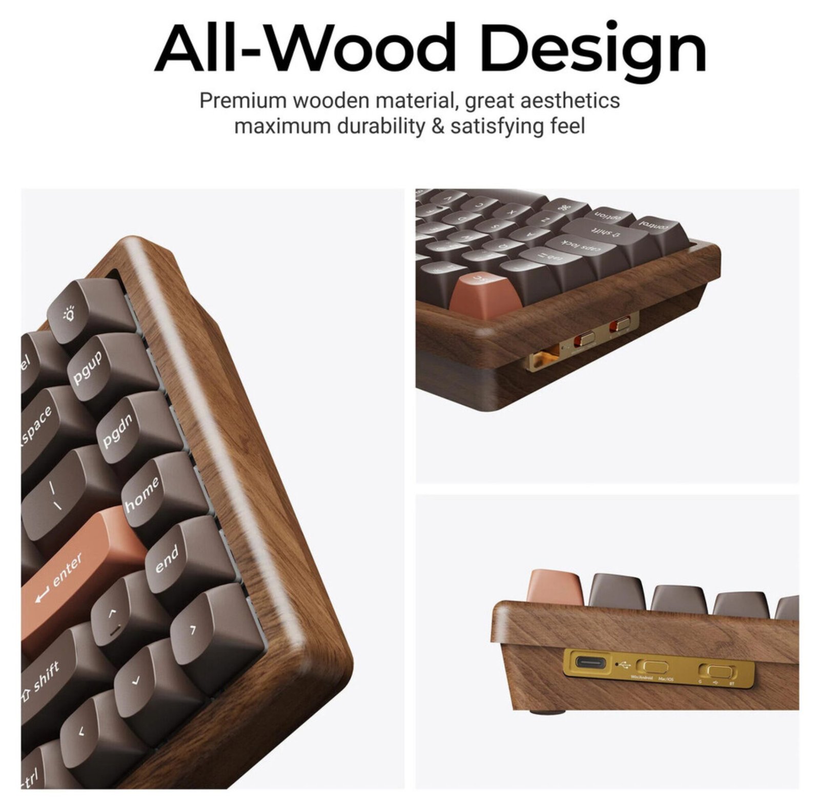 Keychron Launches K2 HE All-Wood Special Edition with Magnetic Switch ...