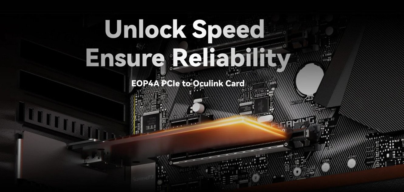 Minisforum EOP4A OCuLink External GPU Adapter Now Available in UK and ...