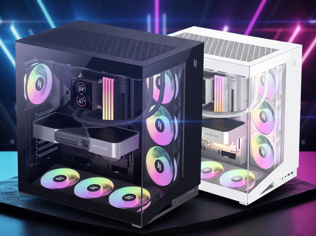 GAMEMAX Launches NEX C56 and NEX C56 VC Dual-Chamber PC Cases With ...