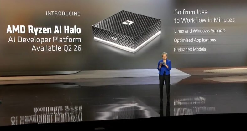 AMD Reveals Ryzen AI Halo Desktop for AI Development at CES 2026 ...